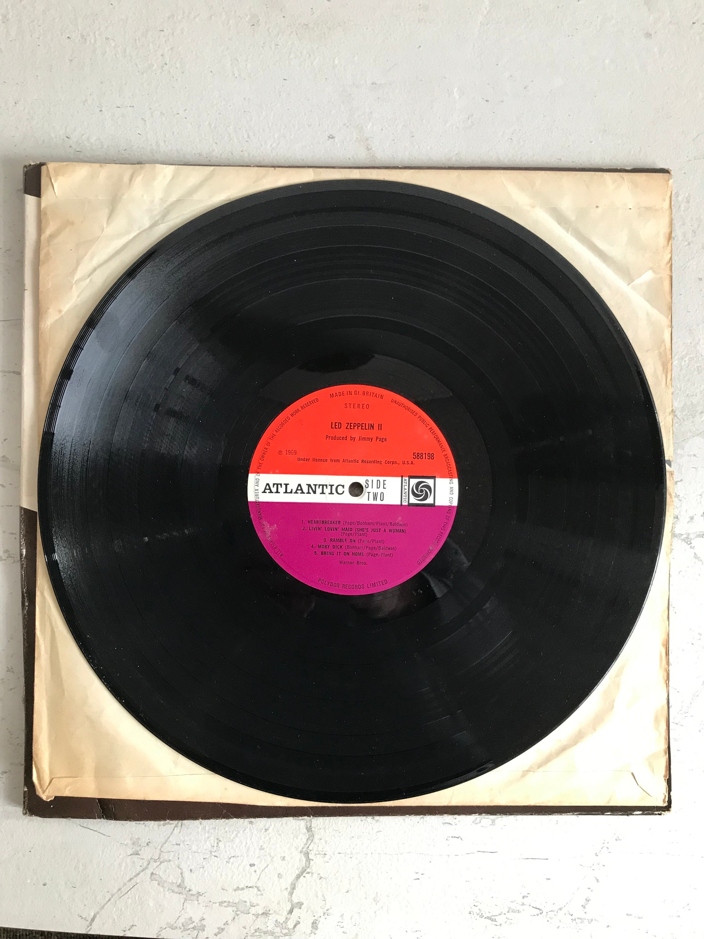 Led Zeppelin - 2 / Vinyl - Etsy