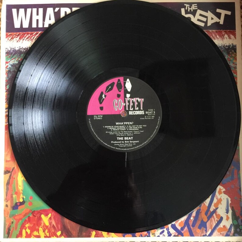 The Beat, Wha'ppen? Vinyl /record/ Gift/ Groove Vinyl - Etsy