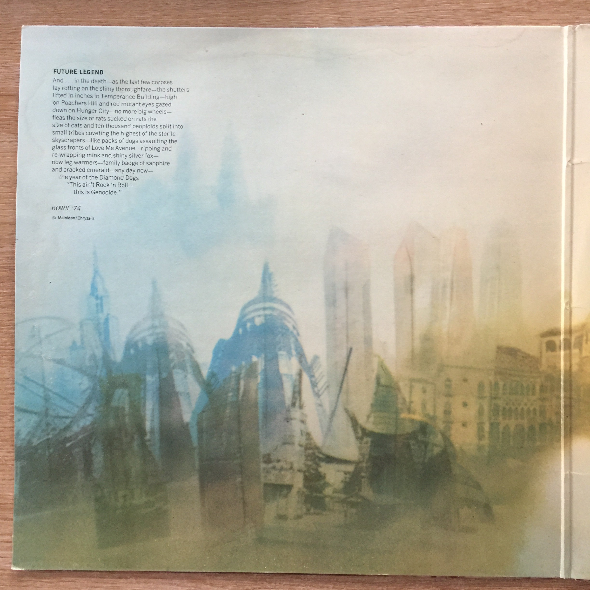 David Bowie, Diamond Dogs, Gatefold / Vinyl - Etsy