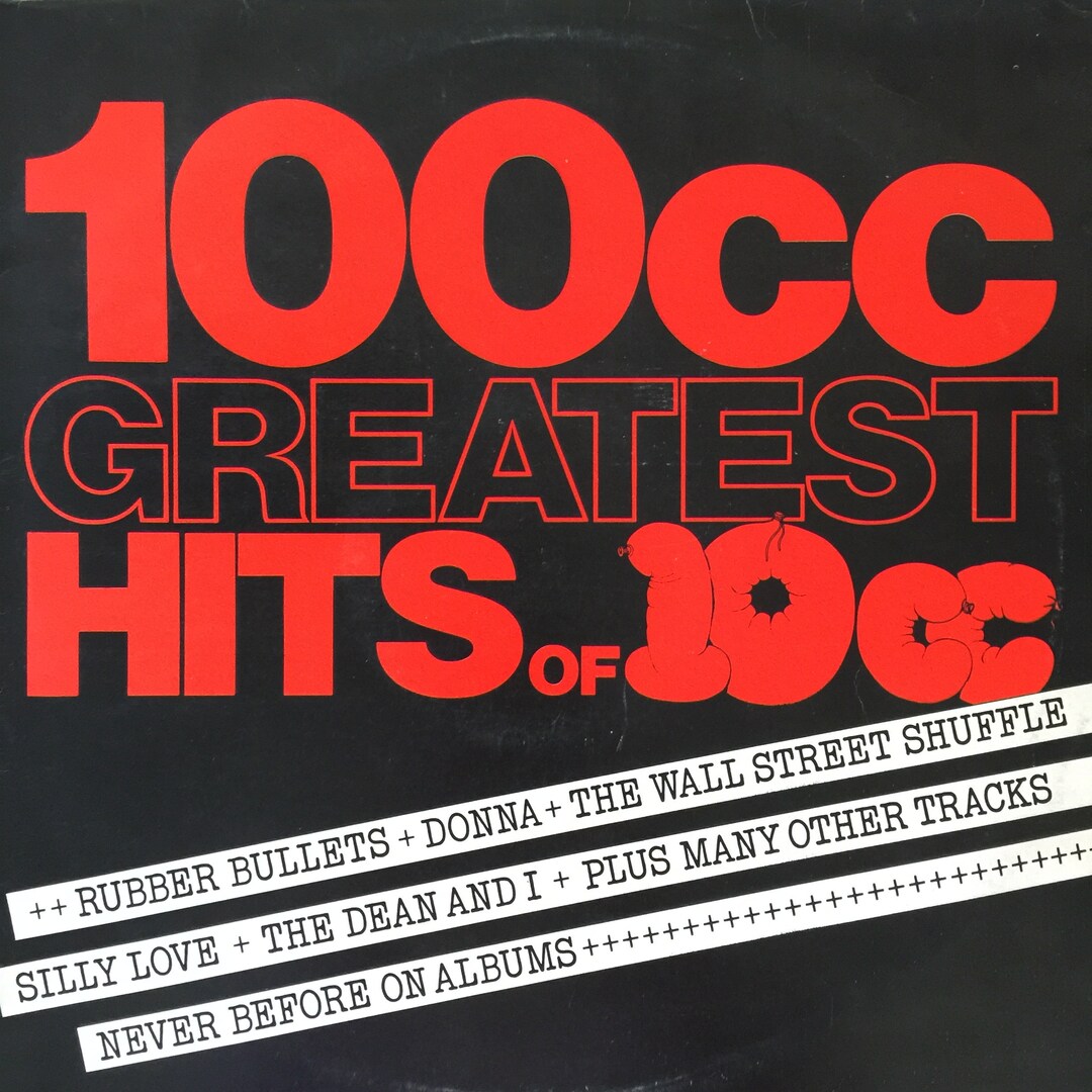 10cc, 100cc Greatest Hits of 10cc / Vinyl - Etsy