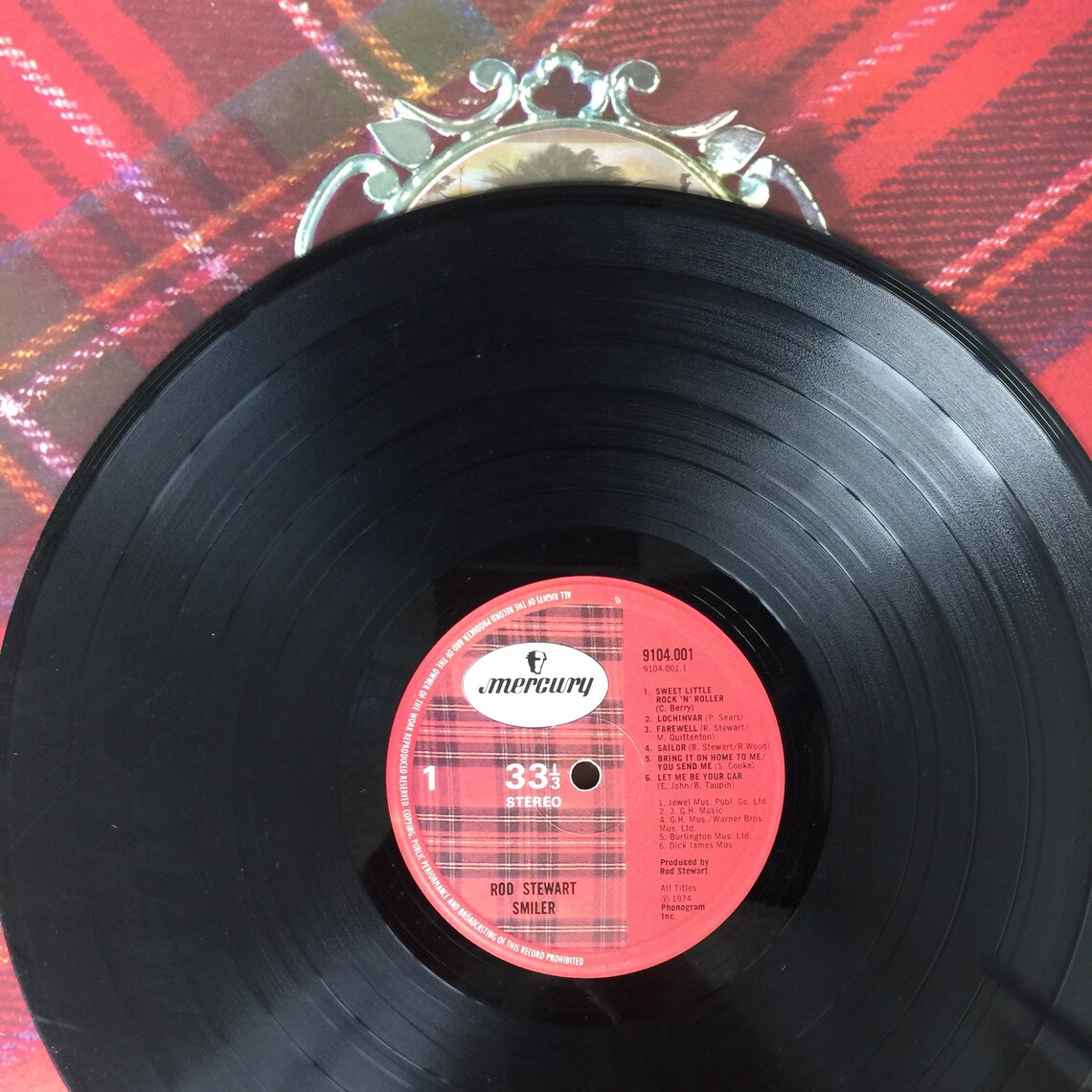 Rod Stewart Smiler / Vinyl - Etsy