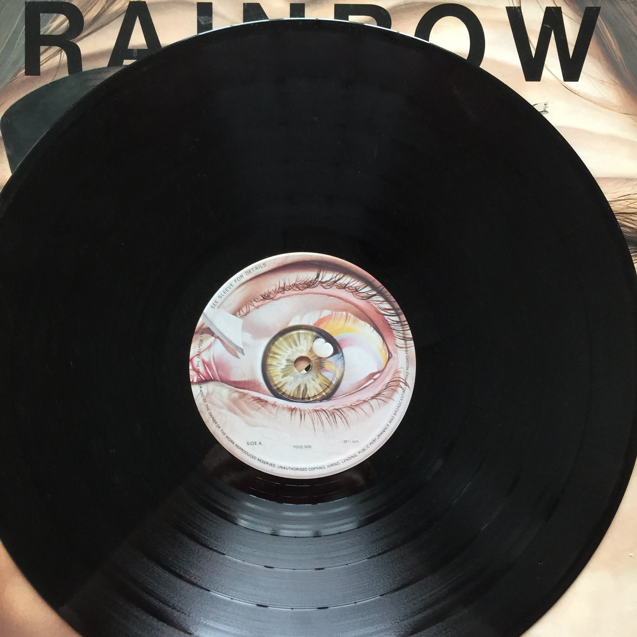 Rainbow, Straight Between the Eyes / Vinyl - Etsy