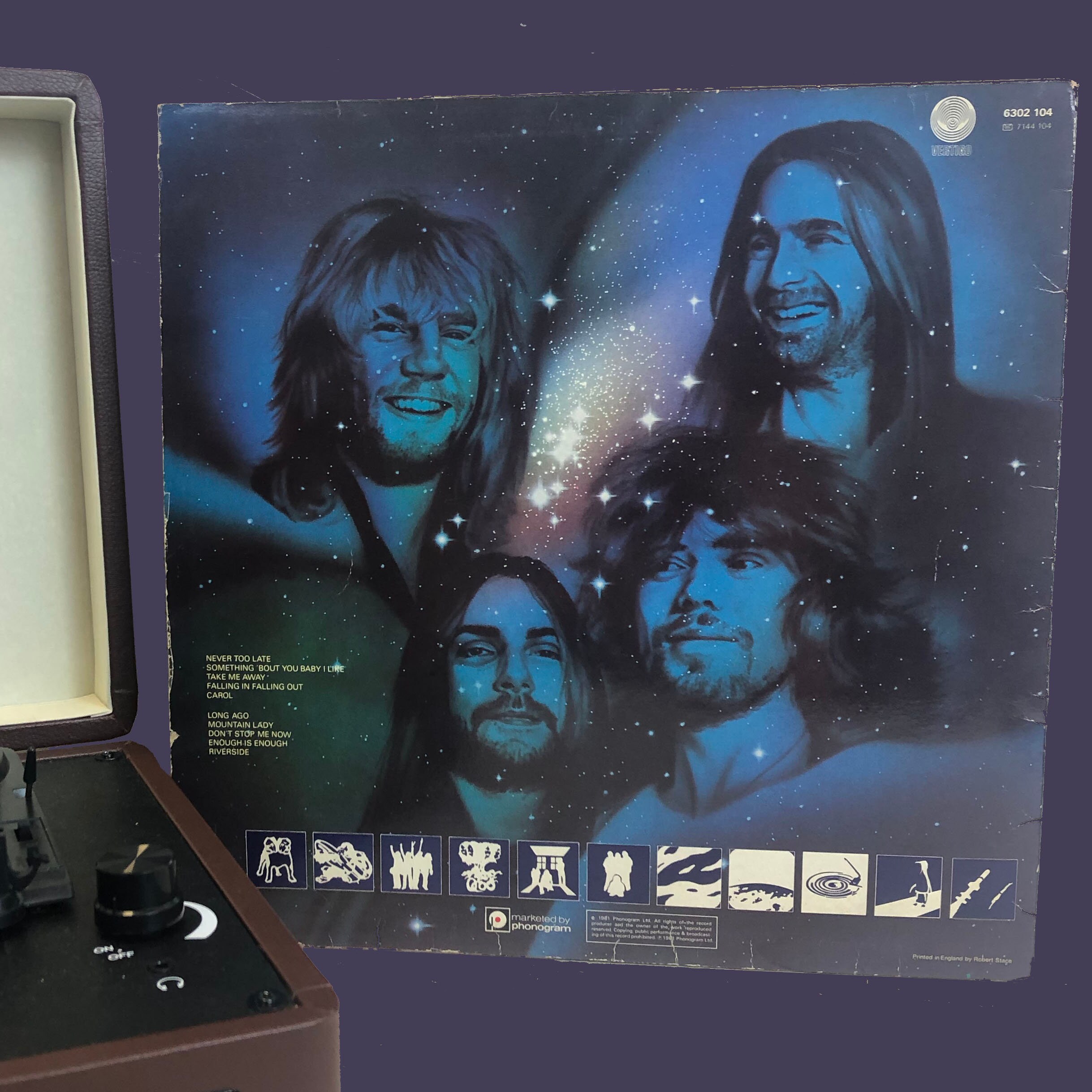 Status Quo, Never Too Late 6302 104 1981 Original Album / Vinyl - Etsy