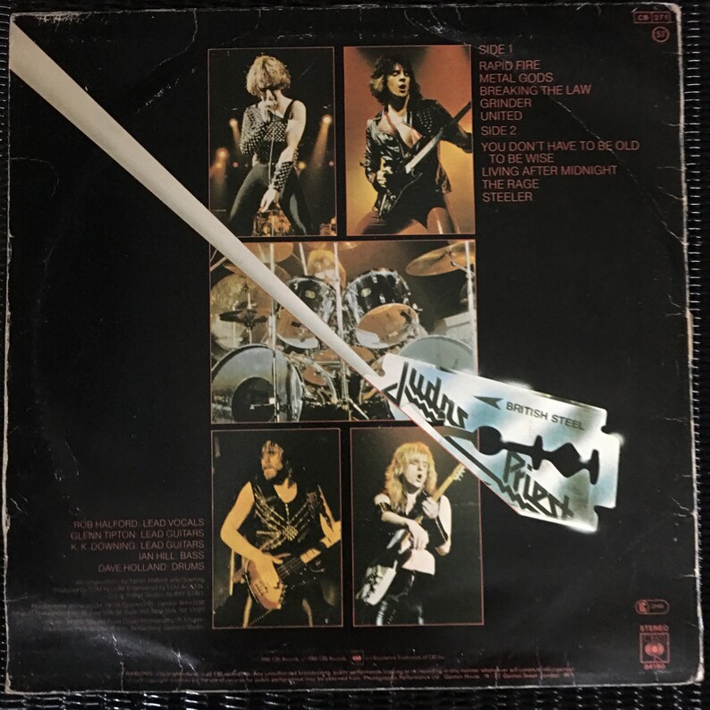 Judas Priest, British Steel / Vinyl - Etsy