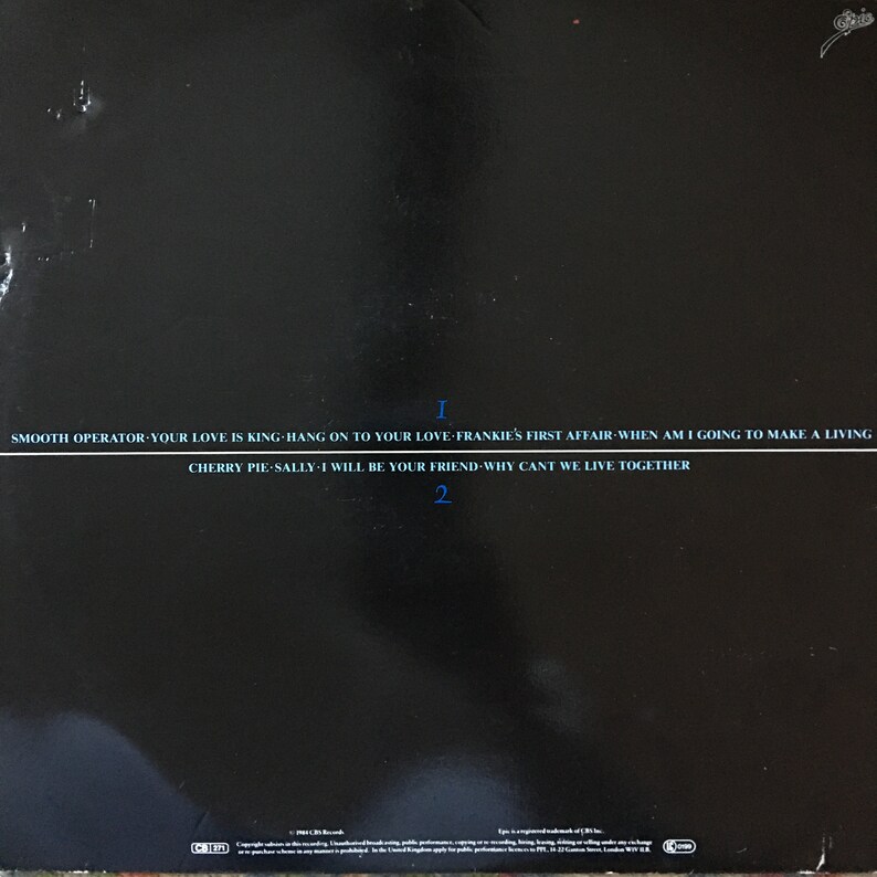 Sade, Diamond Life / Vinyl - Etsy