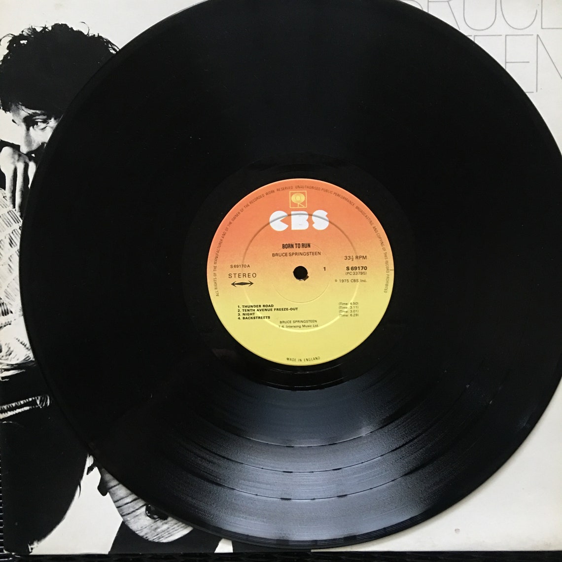 Bruce Springsteen Born to Run / Vinyl - Etsy