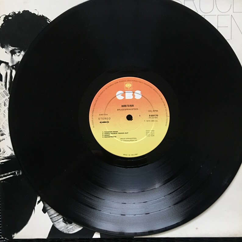 Bruce Springsteen Born to Run / Vinyl - Etsy