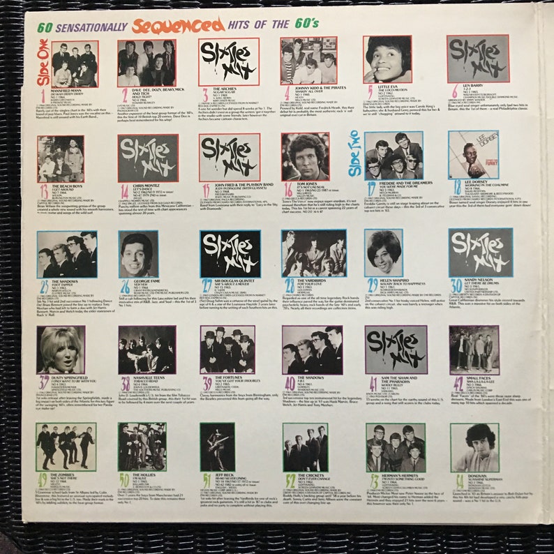 Hits From the Swinging Sixties / Vinyl - Etsy