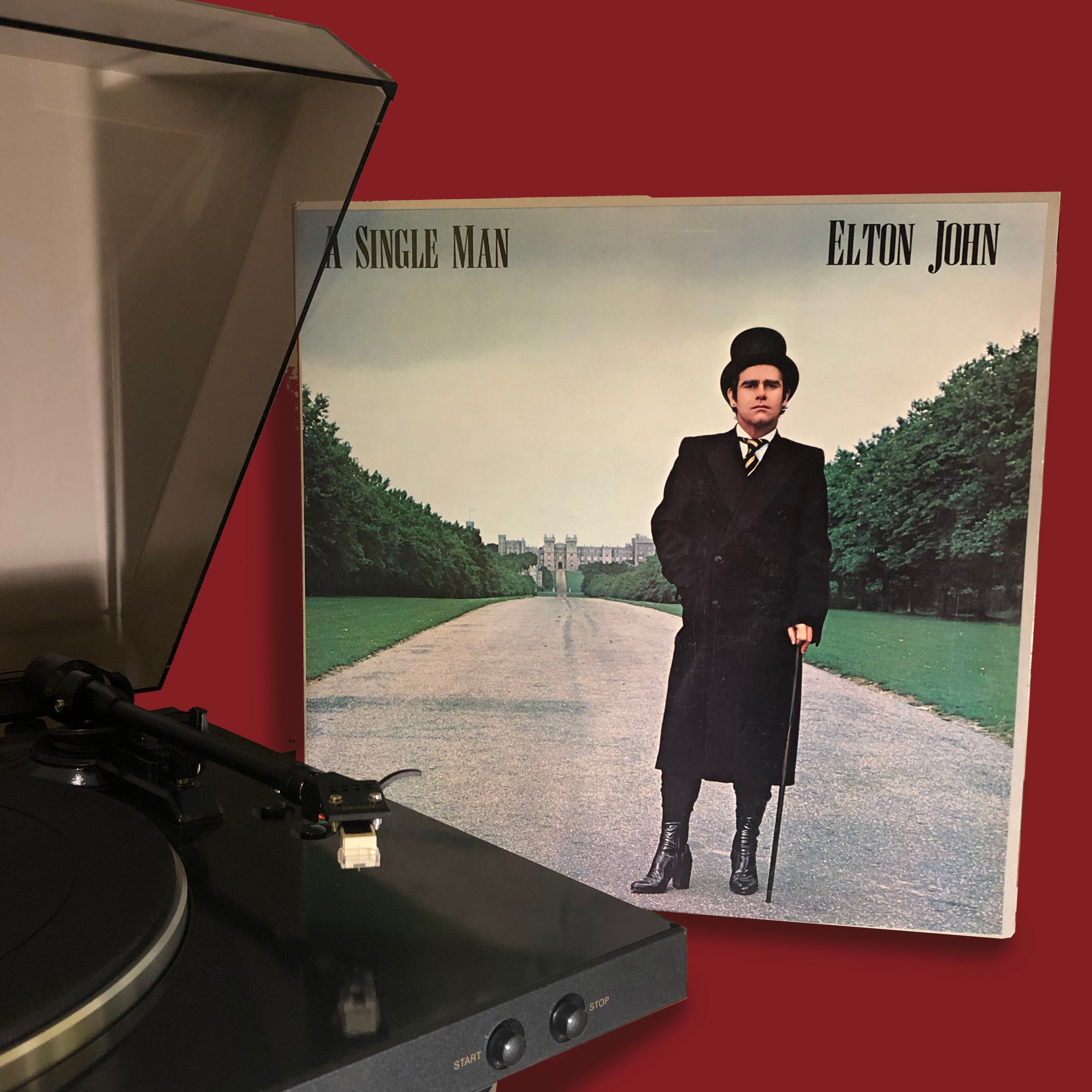 Elton John A Single Man Original Album TRAIN 1 1978 - Etsy Denmark