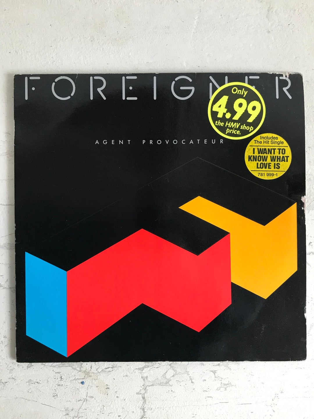 Foreigner - Agent Provocateur / Vinyl - Etsy