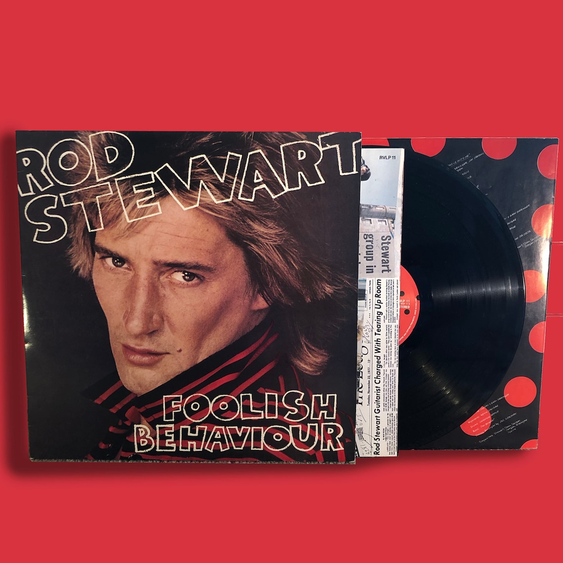 Rod Stewart Foolish Behaviour Album HS3485 1980 - Etsy