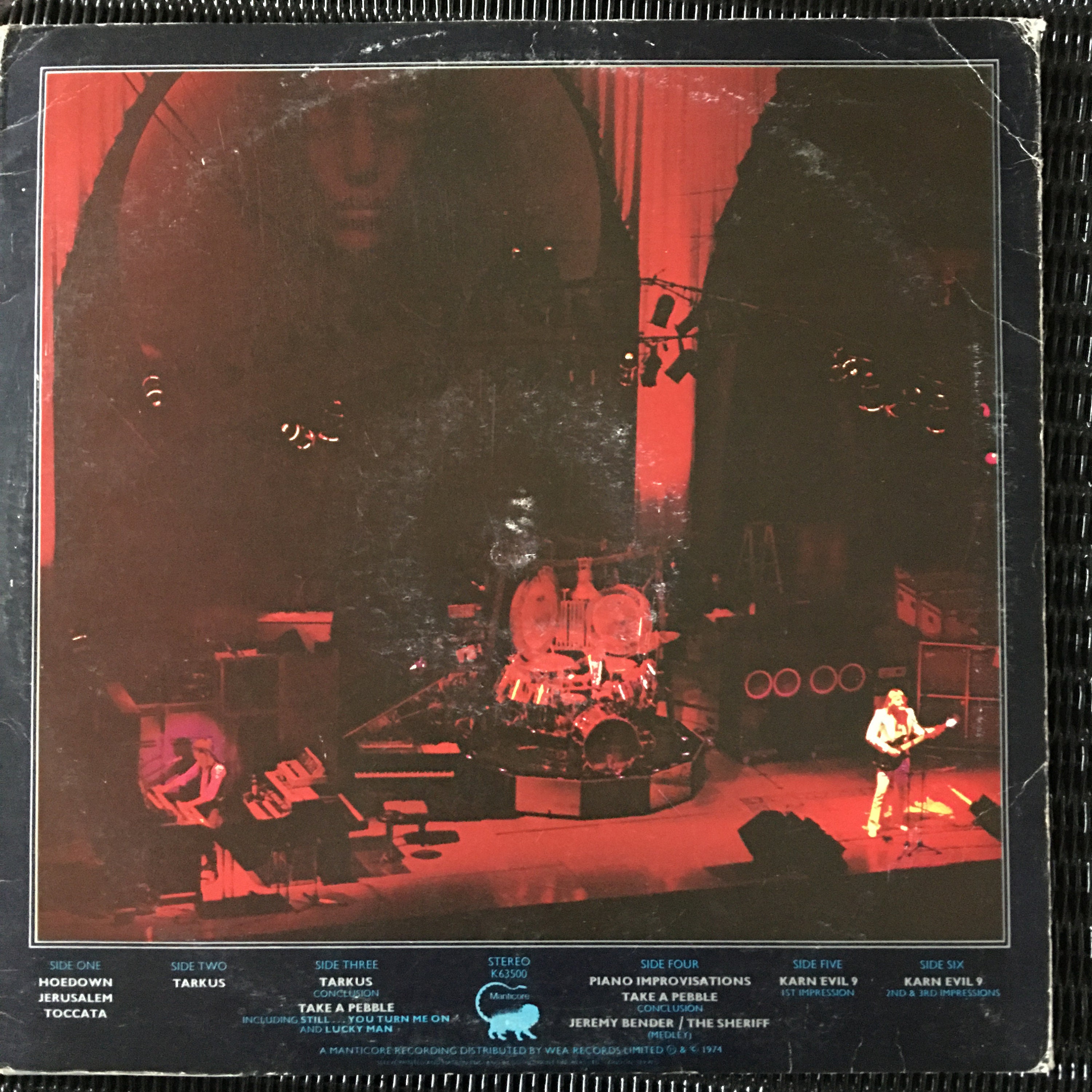 Emerson Lake & Palmer Welcome Back My Friends / Vinyl - Etsy