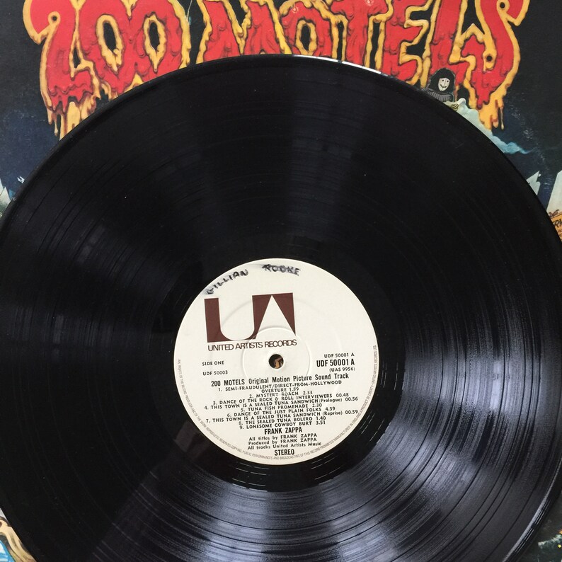 Frank Zappa, Frank Zappa's 200 Motels, Double Album, Gatefold / Vinyl ...