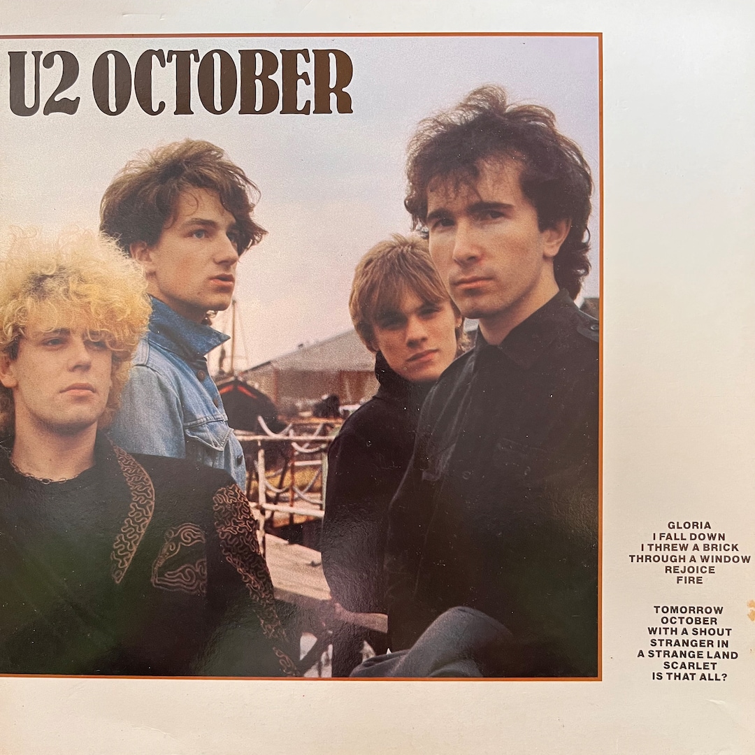 U2, October / Vinyl - Etsy