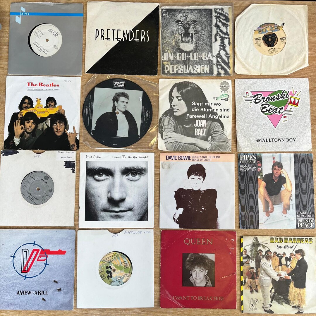 Vintage 7 Inch Single - PICK A SINGLE / Vinyl Record /gift - Etsy