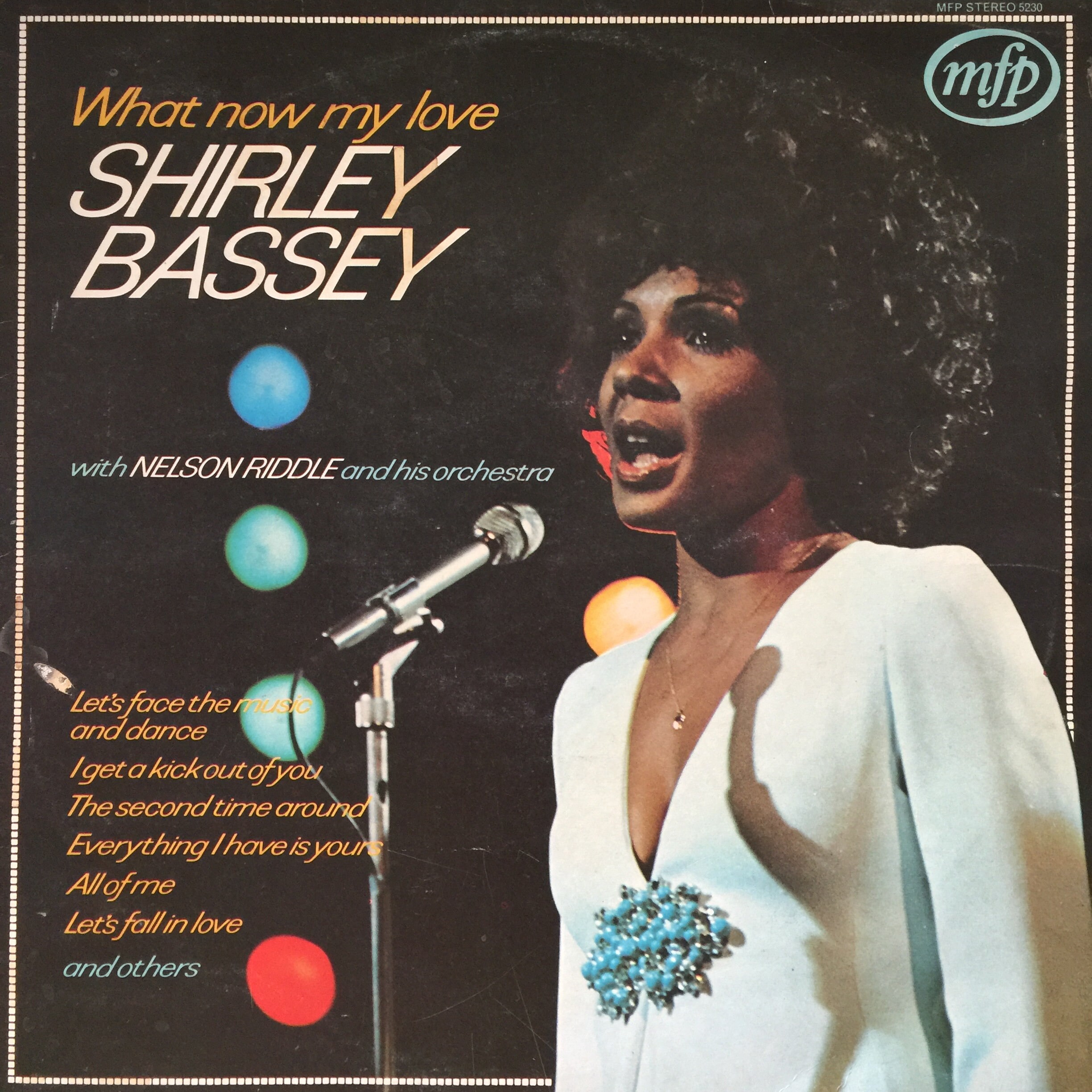 Shirley Bassey With Nelson Riddle and His Orchestra, What Now My Love ...