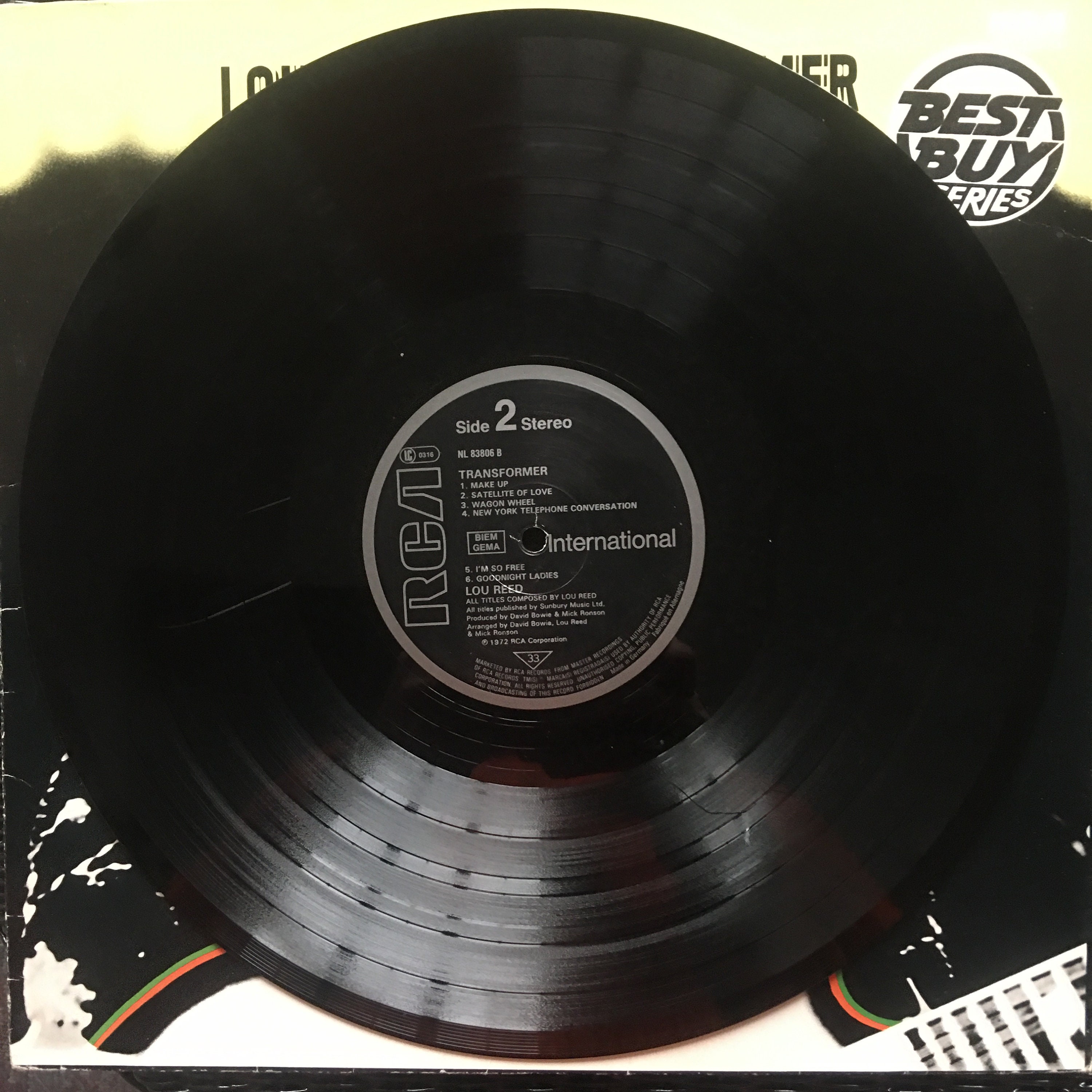 Lou Reed, Transformer / Vinyl - Etsy