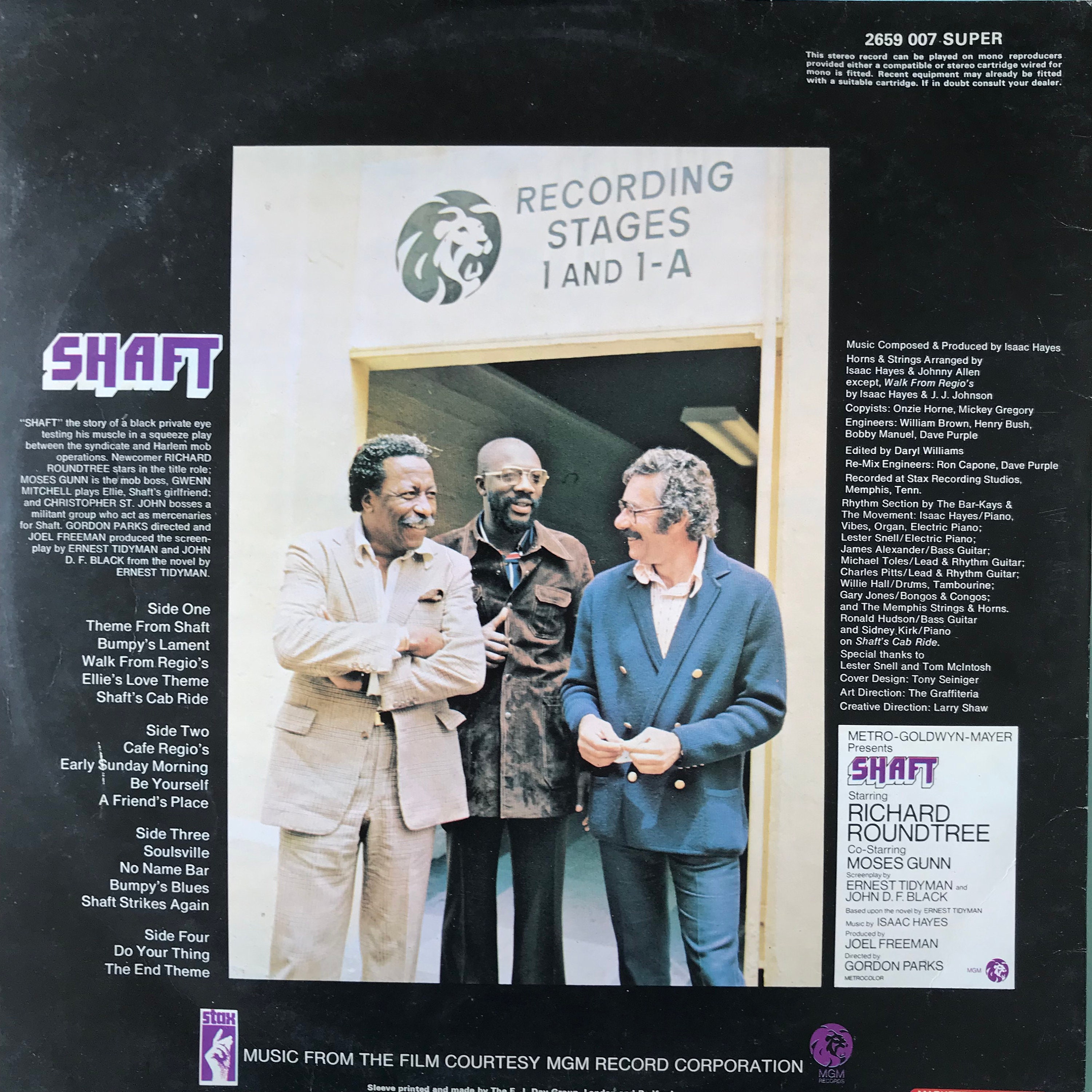 Isaac Hayes, SHAFT Soundtrack / Vinyl - Etsy UK