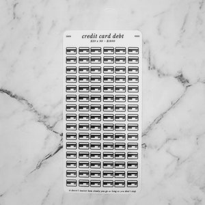 Credit Card Debt Savings Challenge, Save 2k Cash, Personal Finance ...