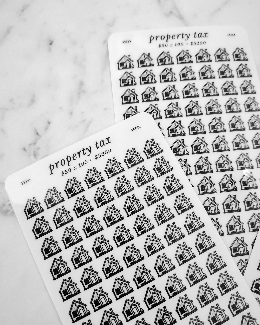 Property Tax Savings Challenge, Home Budget Laminated Tracker, A6 Cash ...