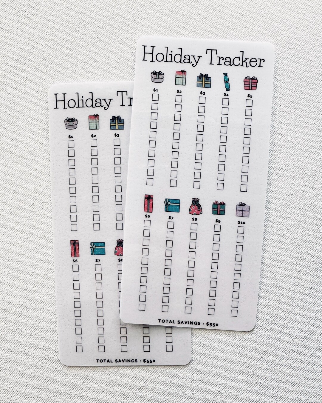 Holiday Tracker Savings Challenge, Save 550 Christmas Present Trackers ...