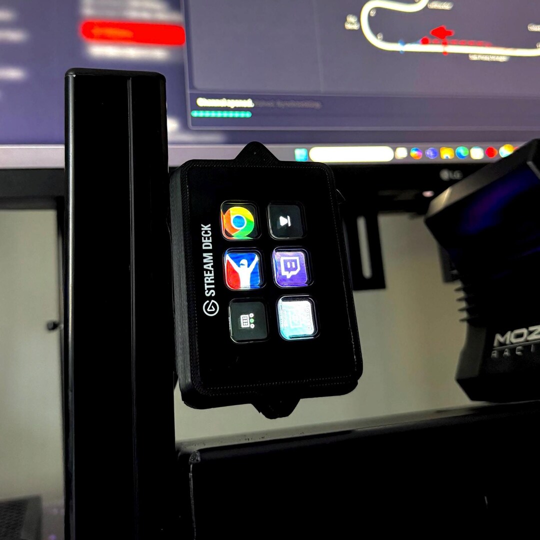 Strean Deck Mini Mount for Sim Rigs - 80/20 - Sim Racing - Streaming - Etsy