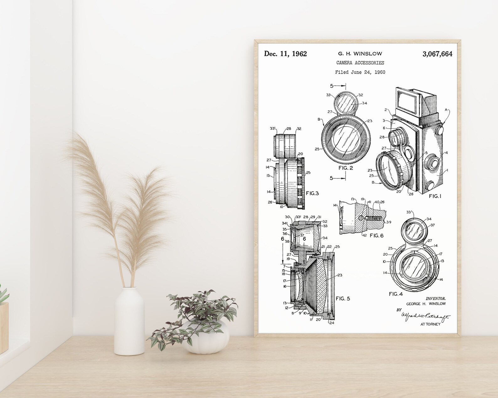 Patent Art Print Patent Poster Camera Patent Print - Etsy