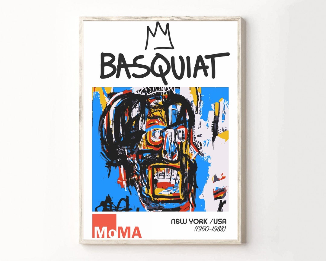 Jean Michel Basquiat Jean Michel Basquiat Print Jean Michel - Etsy