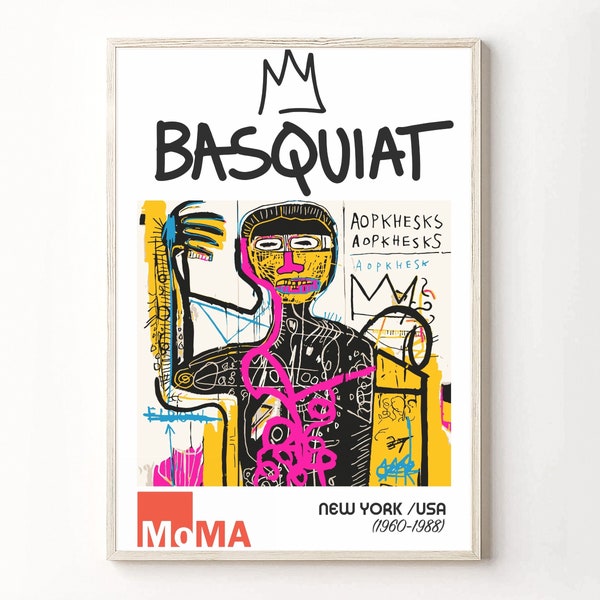 Basquiat Poster - Etsy