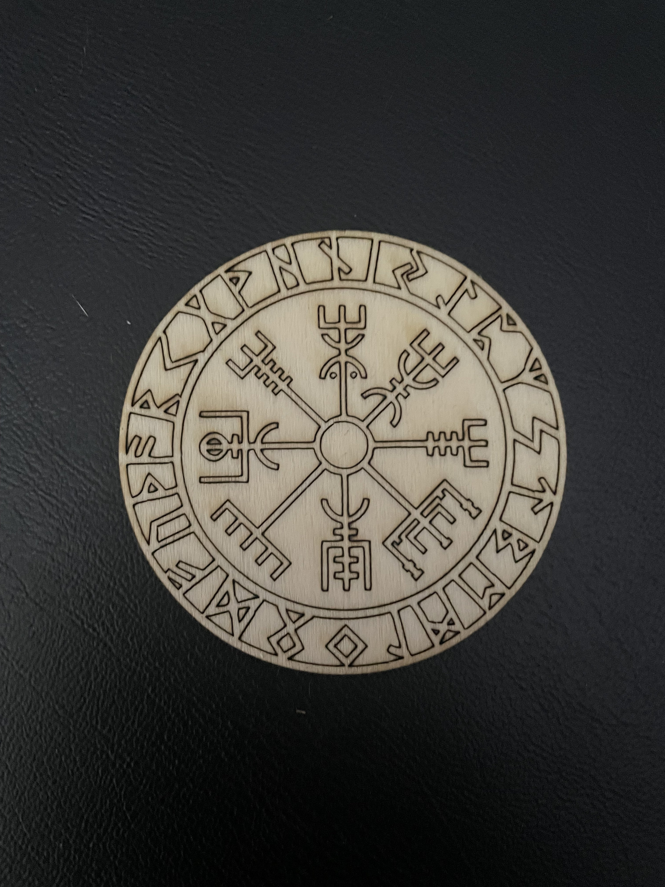 Vegvisir Coin - Etsy