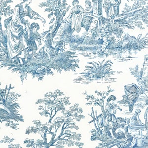 Toile Digital Paper, Toile De Jouy Digital Paper, Classic French ...