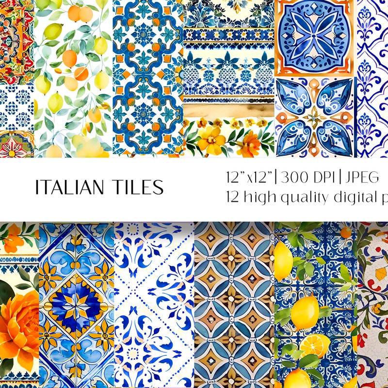 Italian Tile - Etsy