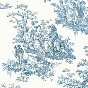 Toile Digital Paper, Toile De Jouy Digital Paper, Classic French ...