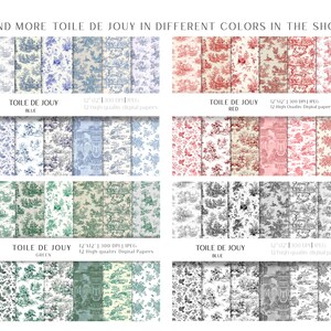 Toile Digital Paper, Toile De Jouy Digital Paper, Classic French ...