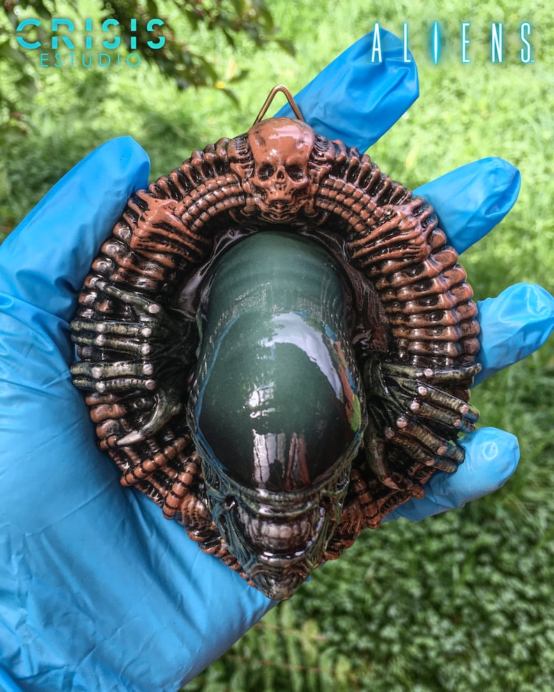 ALIEN XENOMORPH Resin wall Hanging Custom Statue - Etsy