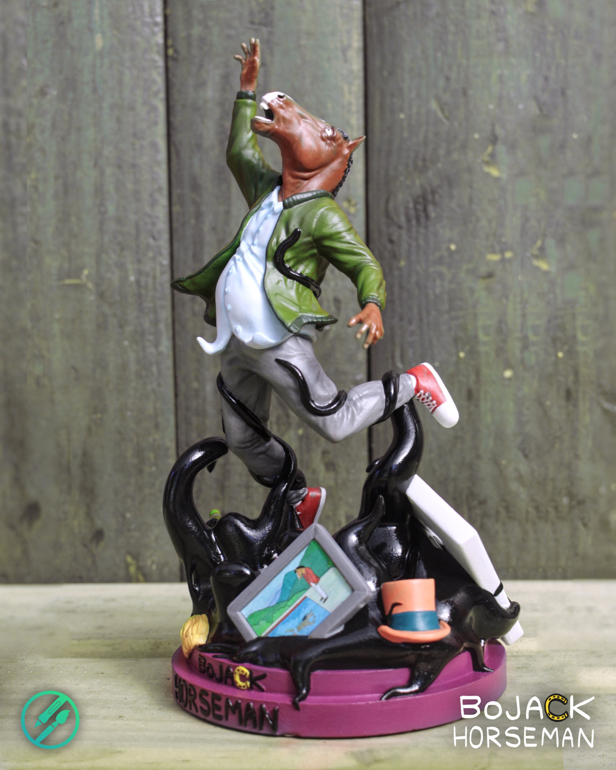 BOJACK HORSEMAN Statue Figure Exclusive | Etsy