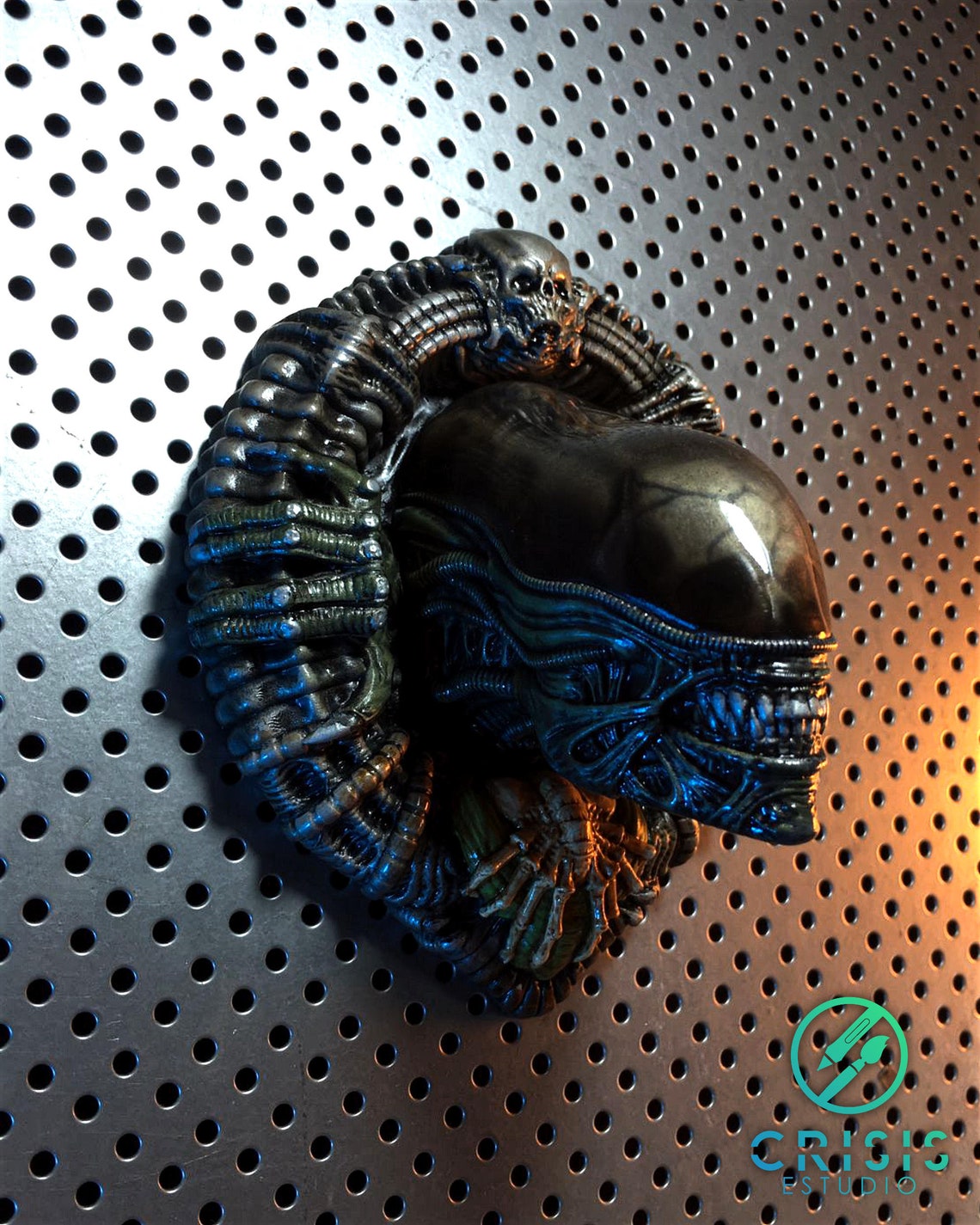 ALIEN XENOMORPH Resin wall Hanging Custom Statue - Etsy