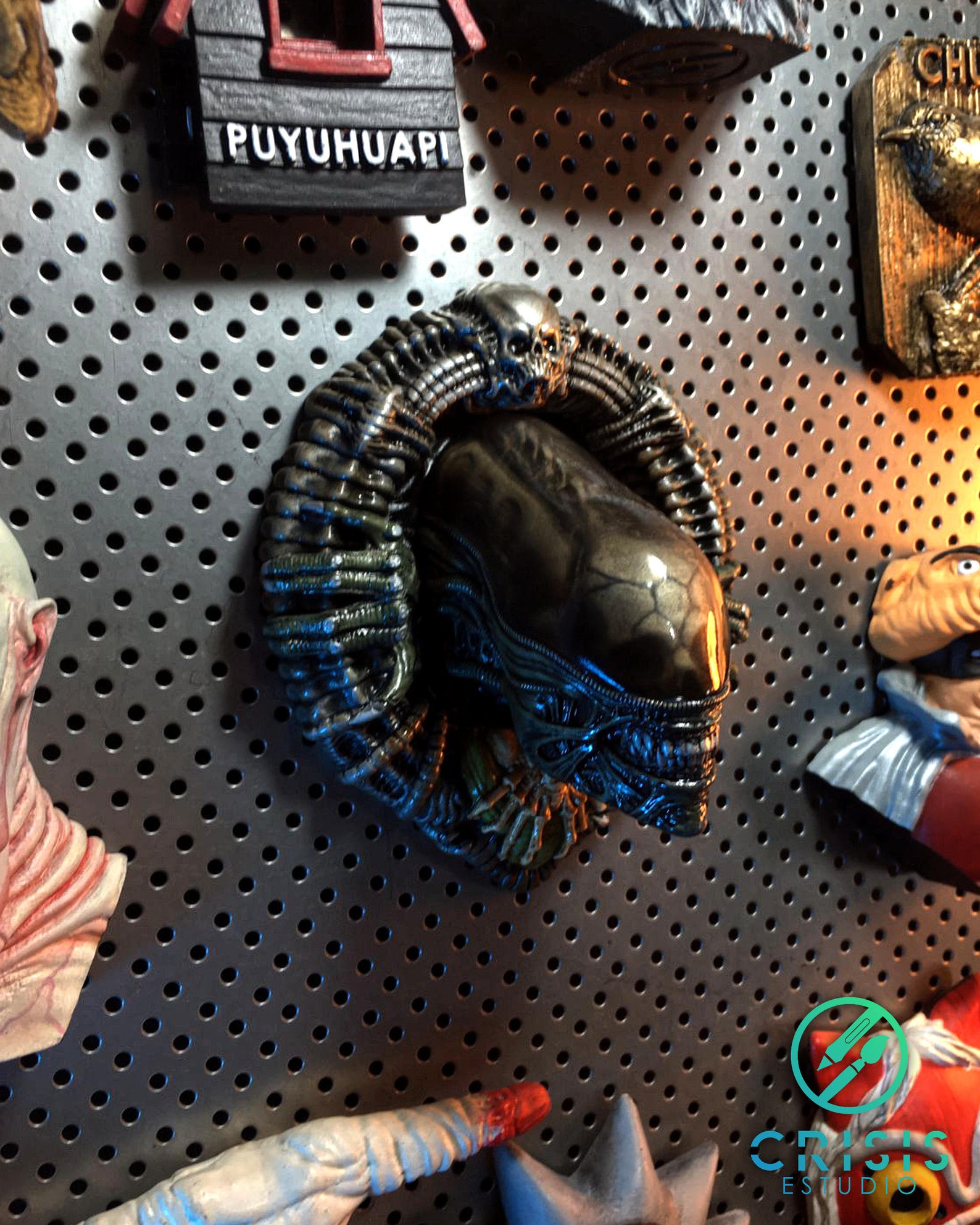 ALIEN XENOMORPH Resin (wall Hanging) Custom Statue - Etsy