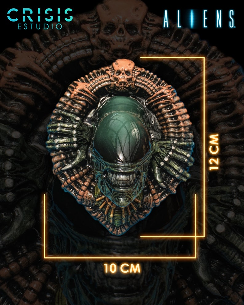 ALIEN XENOMORPH Resin wall Hanging Custom Statue - Etsy