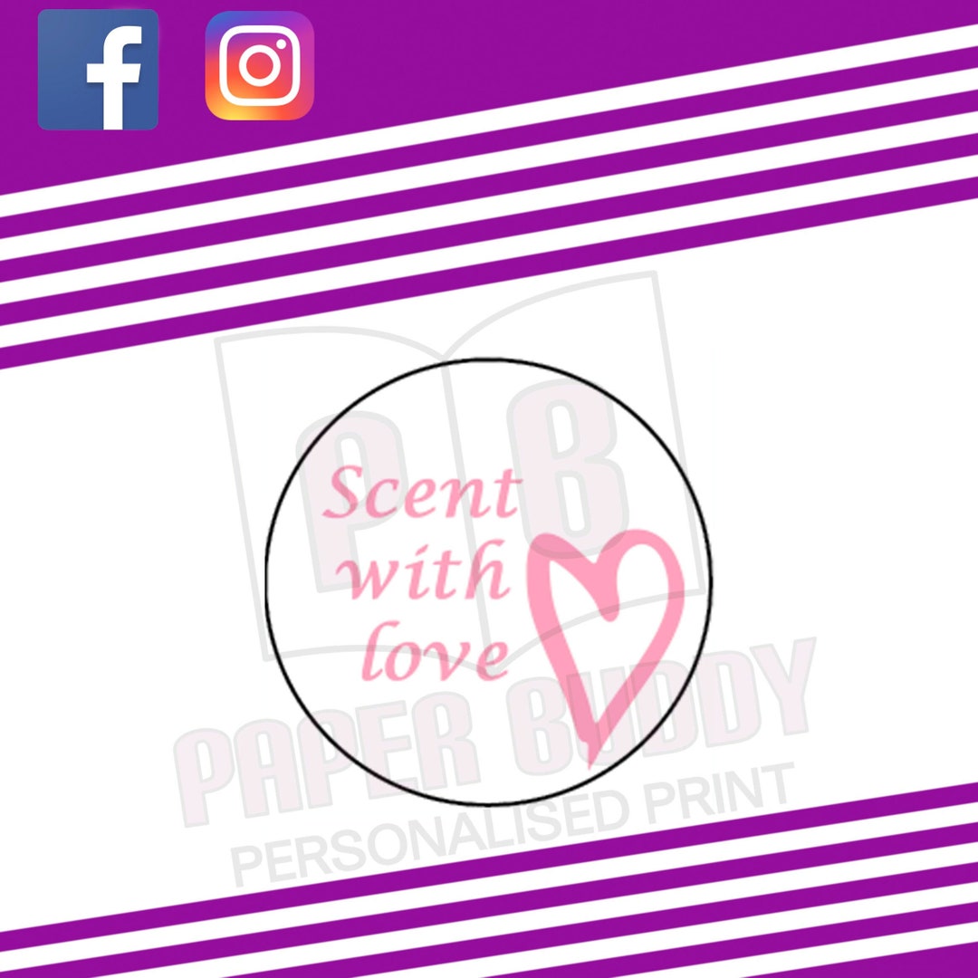 Scentsy Labels, 35 Stickers per Sheet for Scentsy Rep. Personalised ...