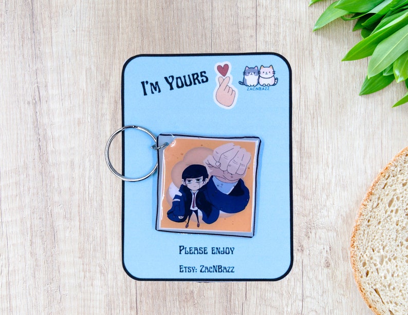 Mashle Anime Keychains (art Was Commissioned) - Etsy