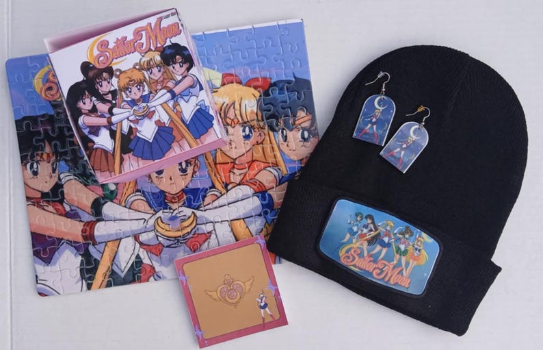Sailor Moon Anime Loot Box: Handmade Surprise Gift Set - Etsy