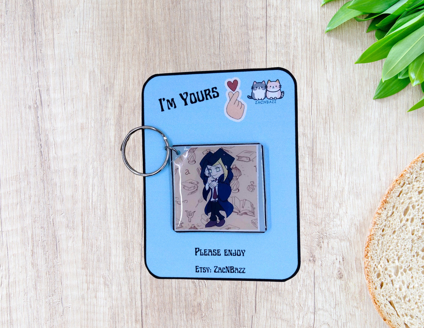 Mashle Anime Keychains (art Was Commissioned) - Etsy