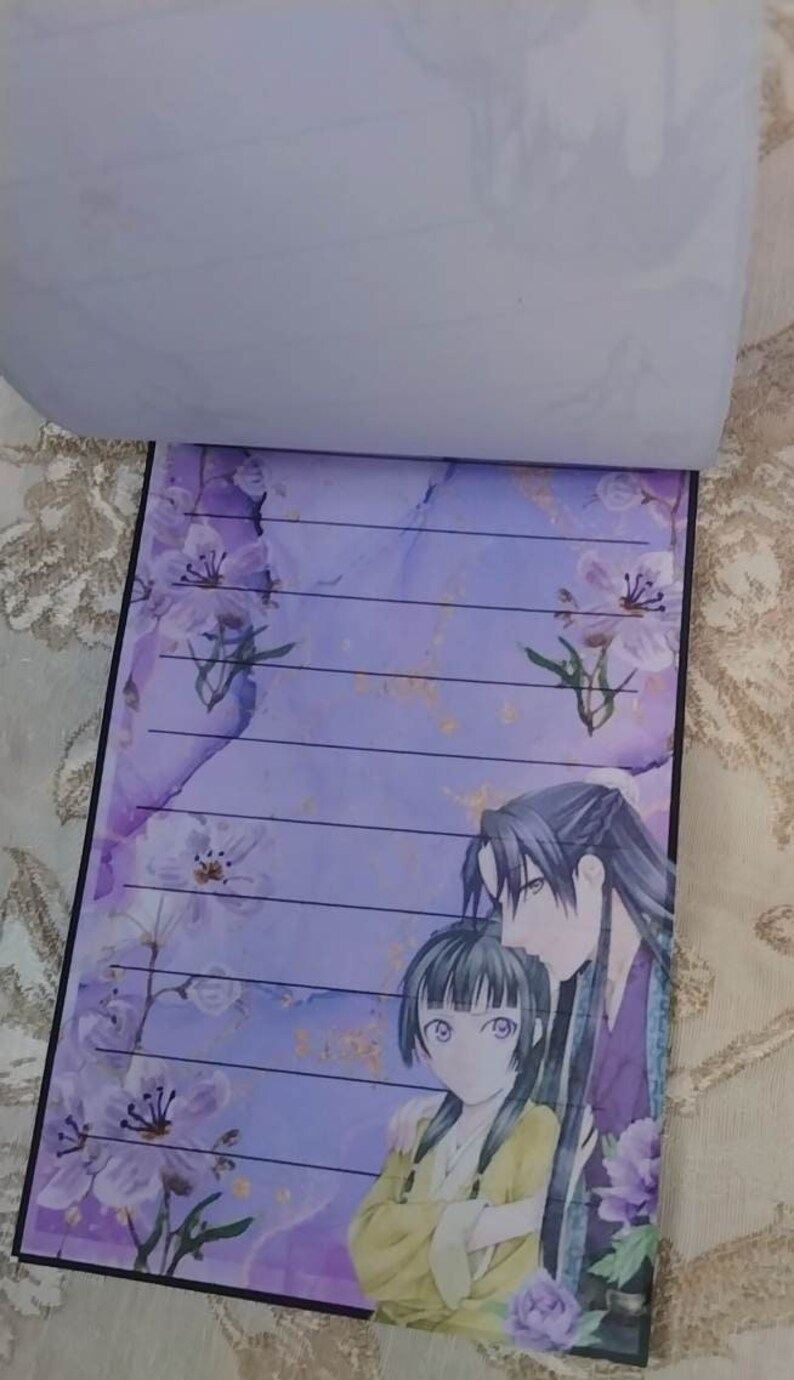 Anime Memo Pad: Maomao and Jinshi To-do-list Tablet - Etsy