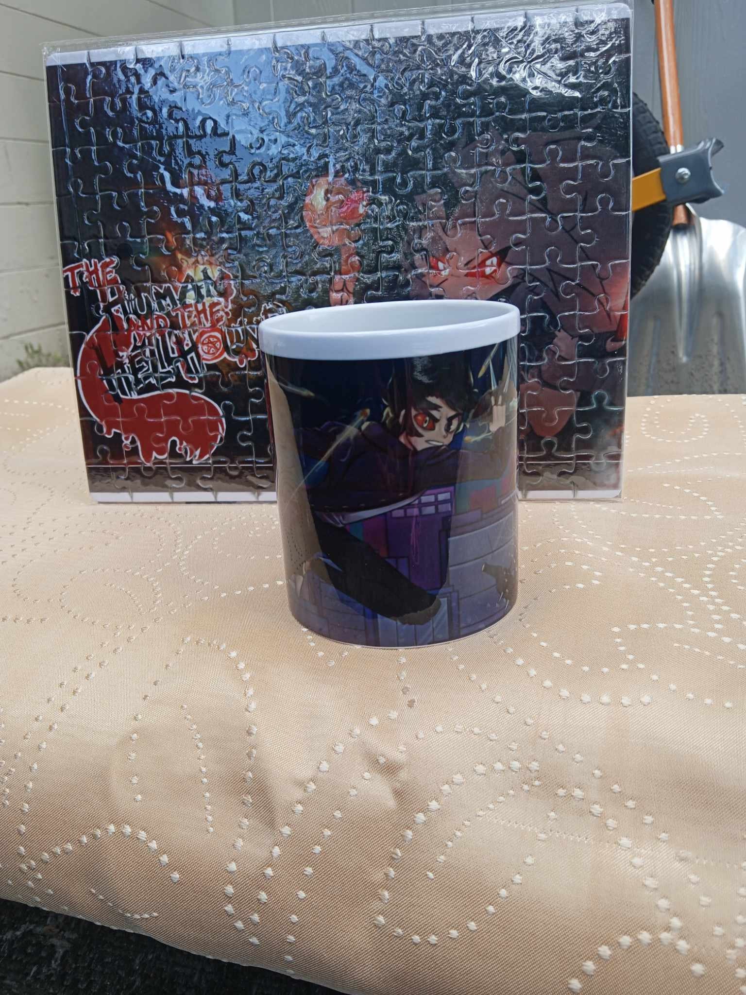 The Human and the Hellhound Box, Anime Create - Etsy