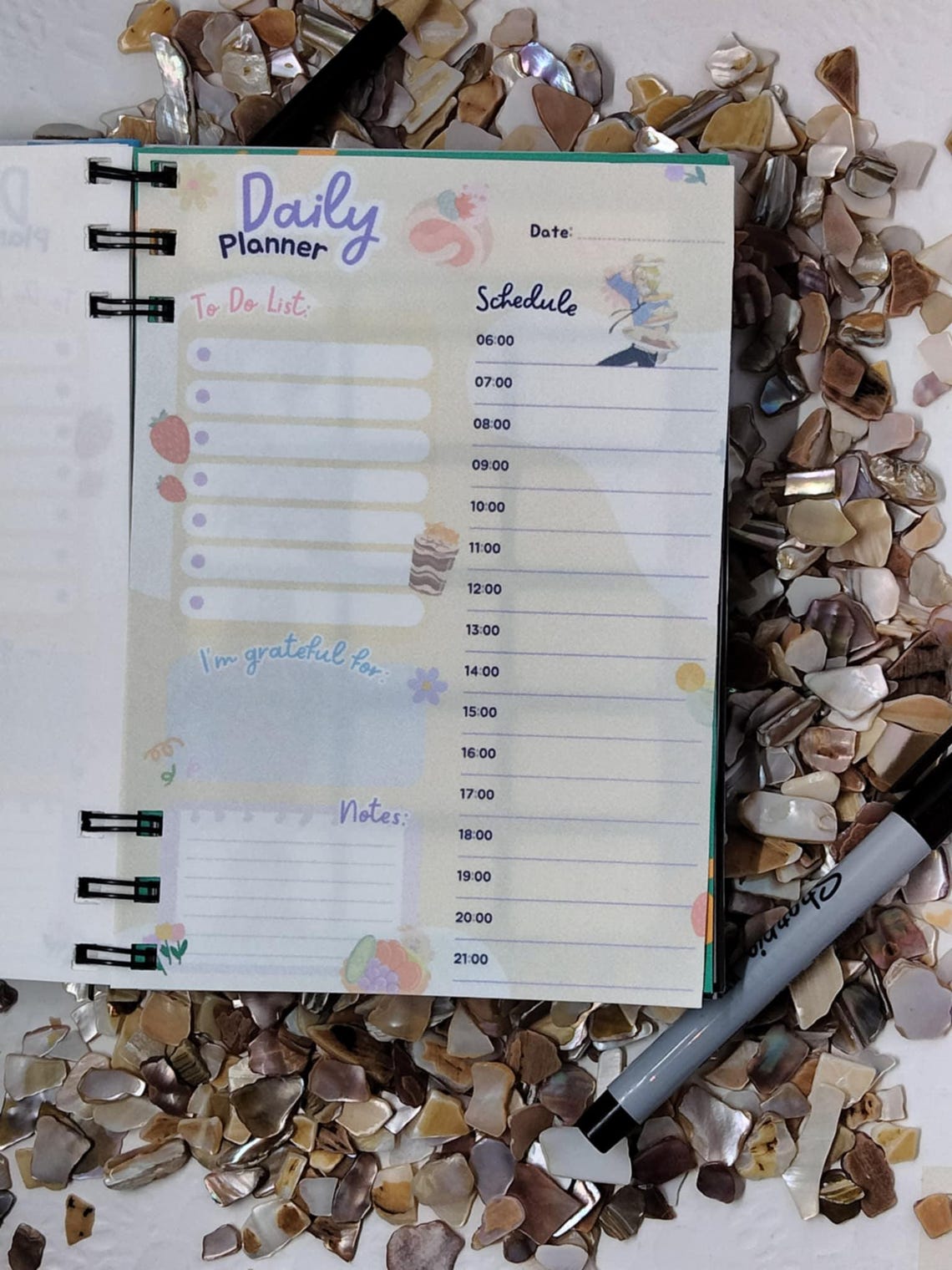 One Piece Self-help Planner, Anime Planner, Junk Journal, Spiral Bound ...