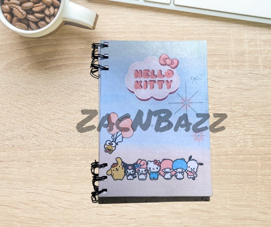 Hello Kitty Self-help Planner, Anime Planner, Junk Journal, Spiral ...