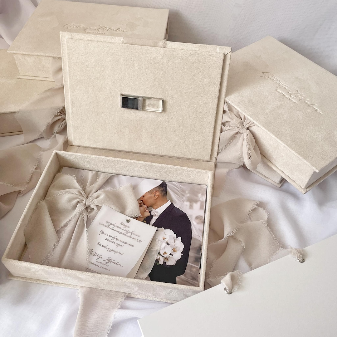 Personalized Photo Box 4x6", 5x7", 6x8" , Photo Packaging, Usb-box, DIY ...