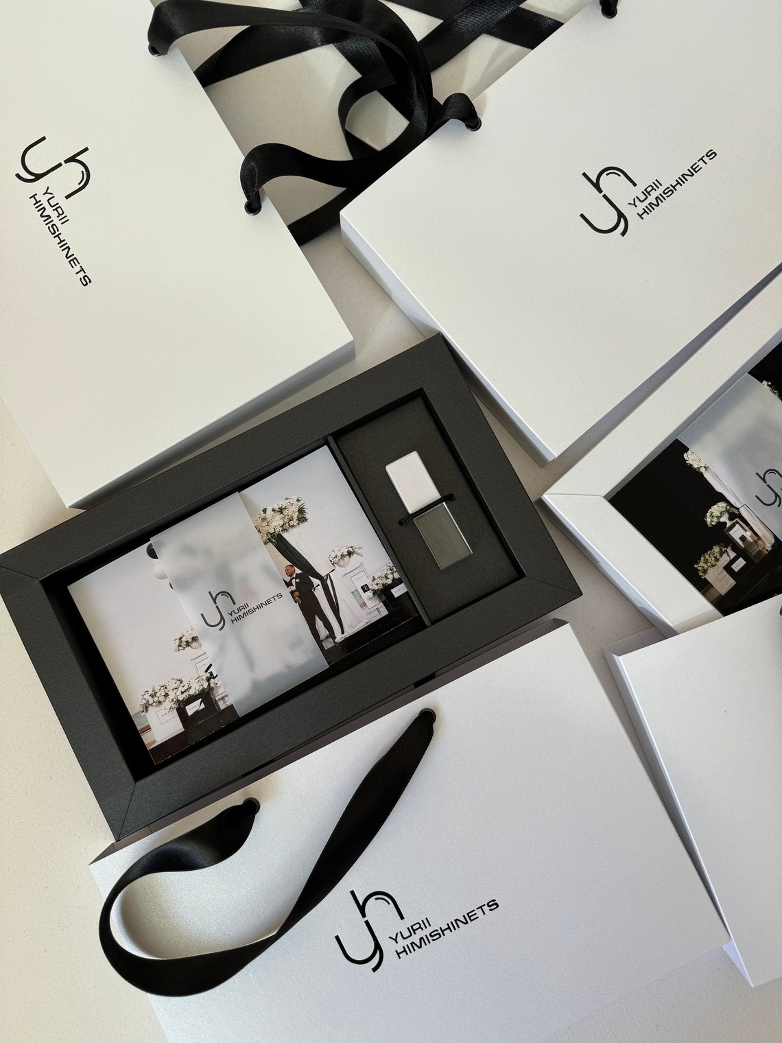 Personalized Photo Box 4x6, 5x7, 6x8 , Photo Packaging, Usb-box ...