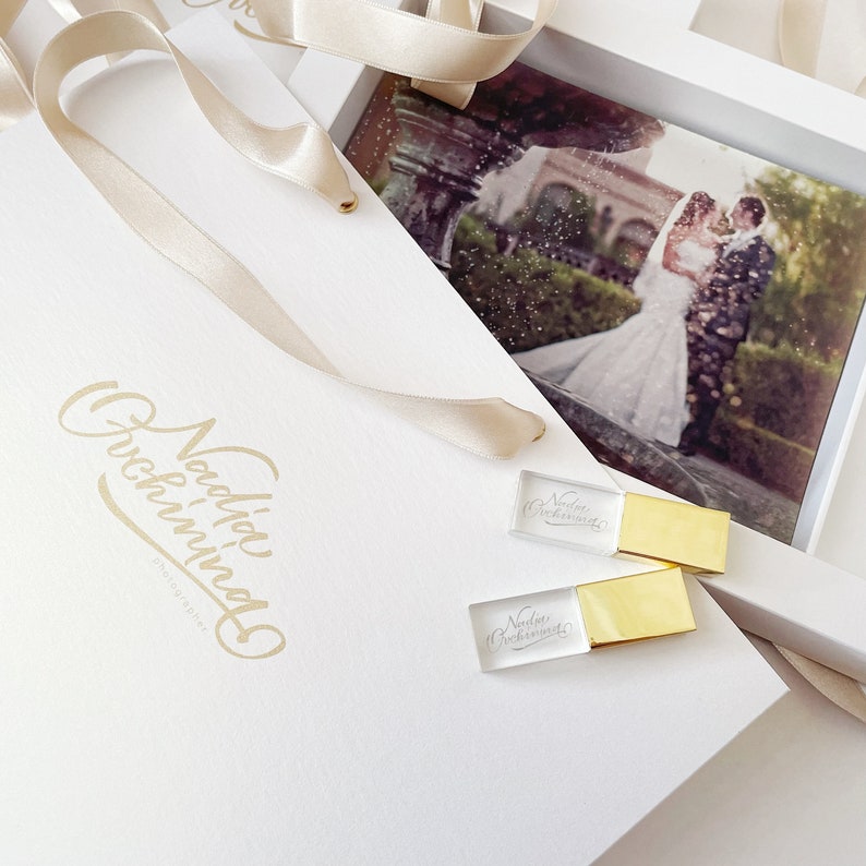 Personalized Photo Box 4x6, 5x7, 6x8 , Photo Packaging, Usb-box ...